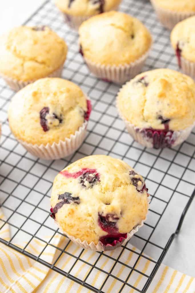 Easy Blueberry Muffins without Egg - From My Pantry