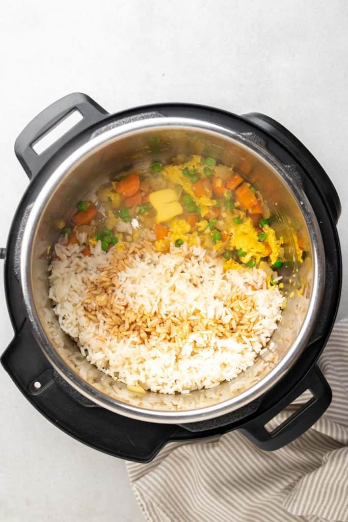 Easy Instant Pot Fried Rice - From My Pantry