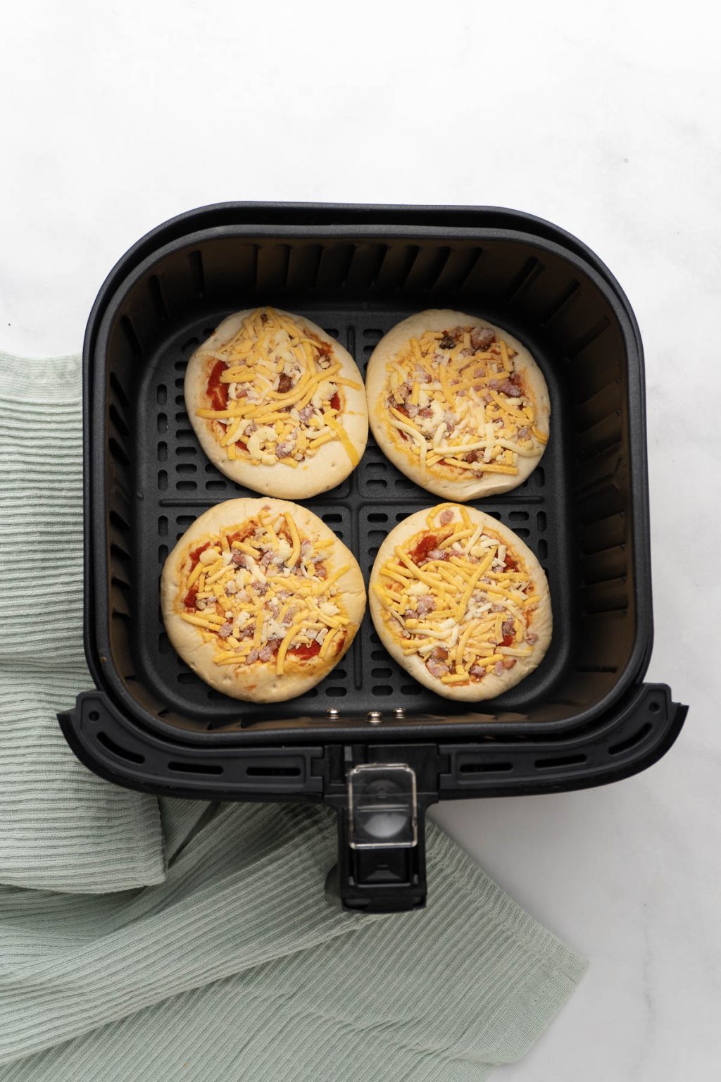 How to Air Fry Frozen Pizza - From My Pantry