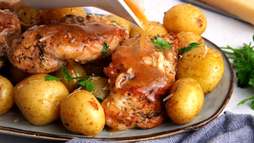 Instant Pot Chicken and Potatoes - From My Pantry